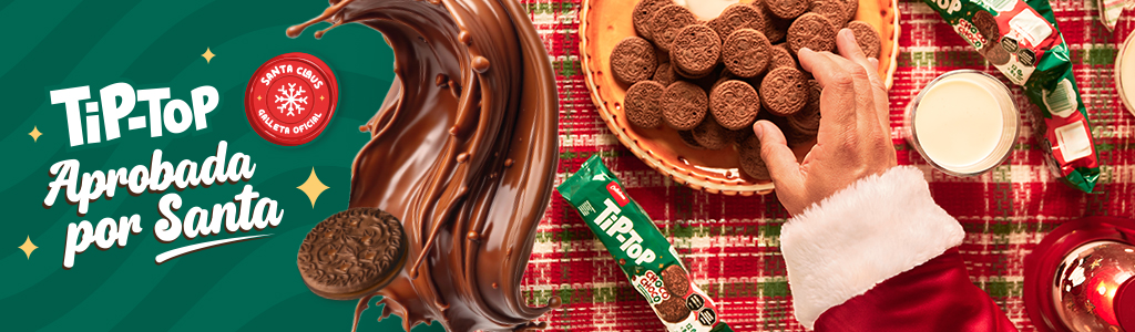 Llega la galleta aprobada por Santa: Tip-Top Choco Choco | El Placer de ...